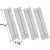 4 PACK STAINLESS STEEL HEAT SHIELD REPLACEMENT FOR GRILL MASTER 720 ...