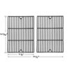 GLOSS CAST IRON COOKING GRIDS FOR PATIO CHEF SS48, SS54, SS64, SS64LP ...