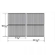 PORCELAIN STEEL REPLACEMENT COOKING GRIDS FOR CHARBROIL 463248108 ...