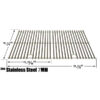 GRILL REPAIR STAINLESS STEEL COOKING GRATES FOR NEXGRILL, PATIO CHEF ...
